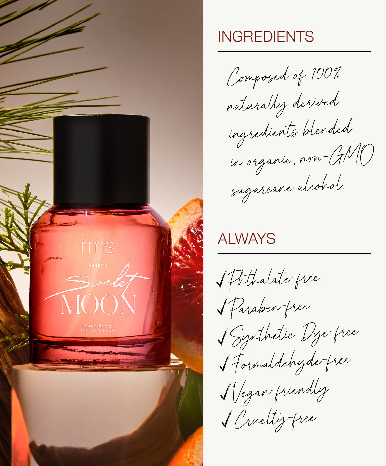 RMS x Heretic: Scarlet Moon | Natural and Non-Gendered Fragrance | RMS ...