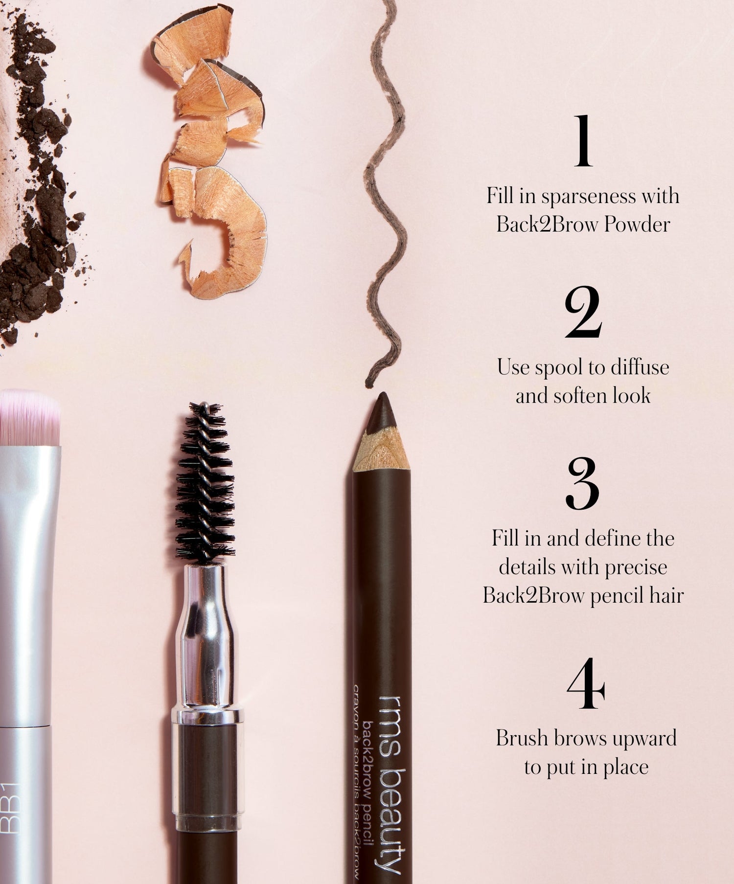 Ultimate Brow Kit | Long-wearing and Natural Finish | RMS Beauty