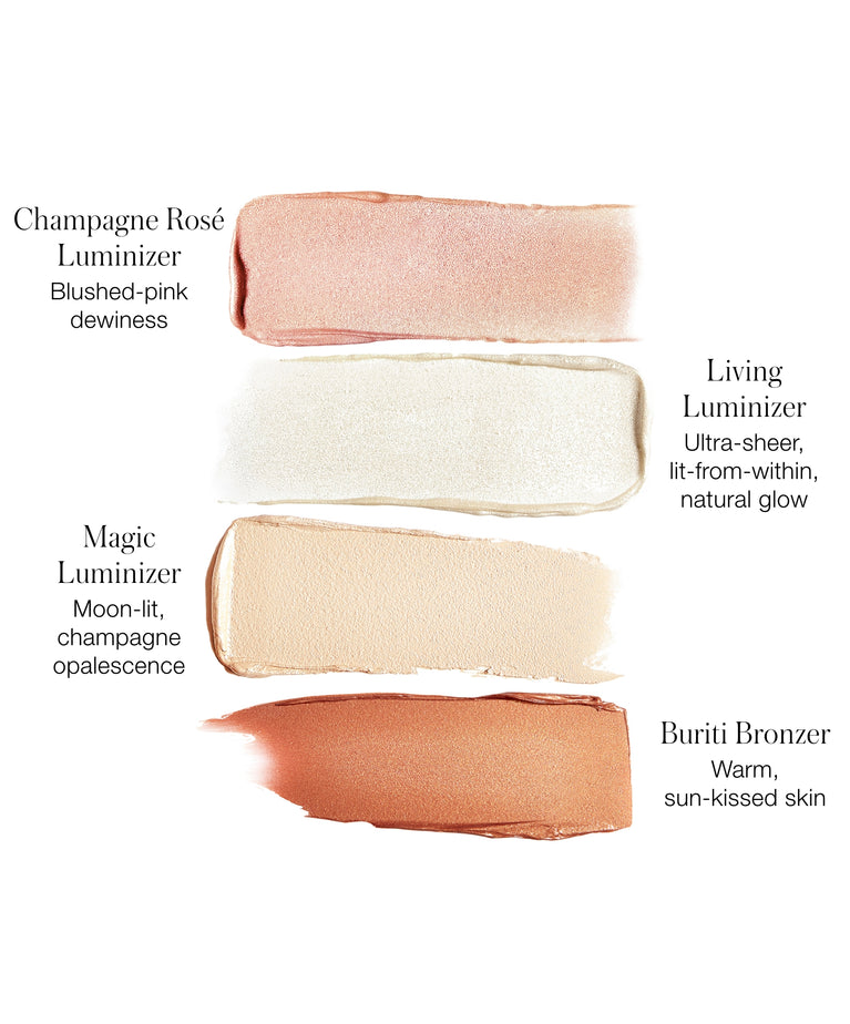 RMS Lumizer Quad Mini | Clean Cream Highlighter Palette | RMS Beauty