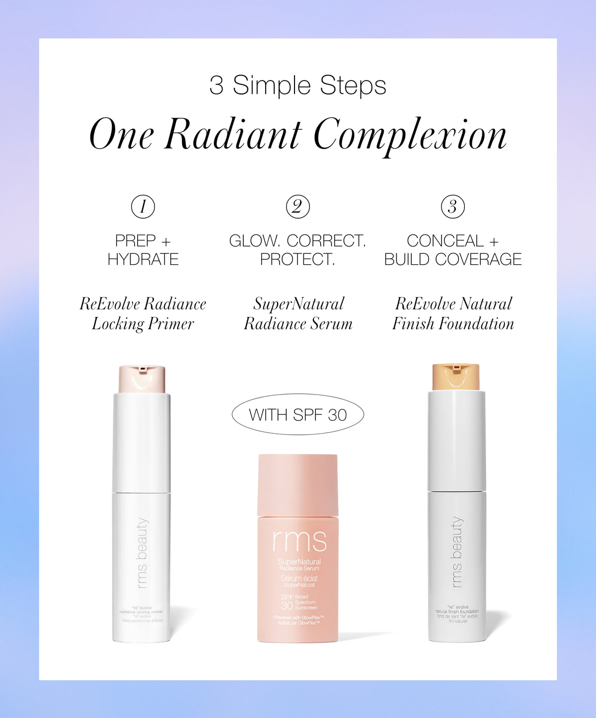 SuperNatural Radiance Serum SPF 30 Sunscreen | Weightless Hydration ...