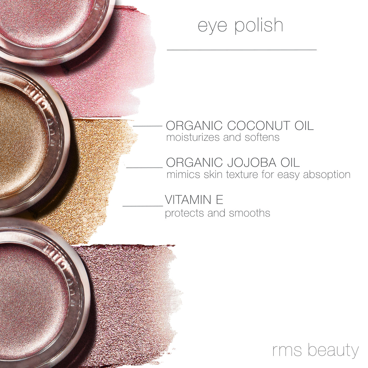 Eye Polish | Nourishing Light-Reflective Cream Eye Color | RMS Beauty